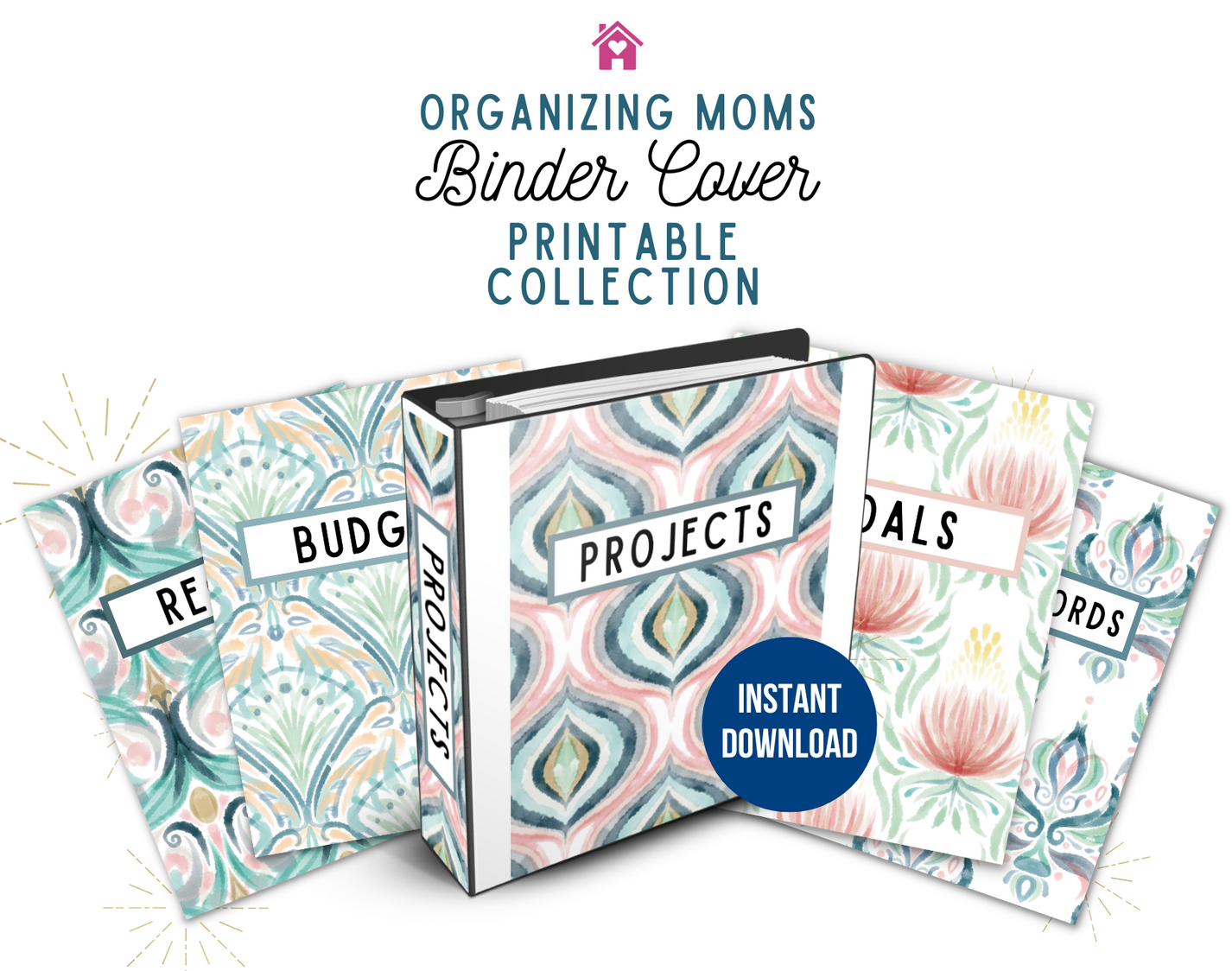 Binder Cover Printables – Organizing Moms Shop